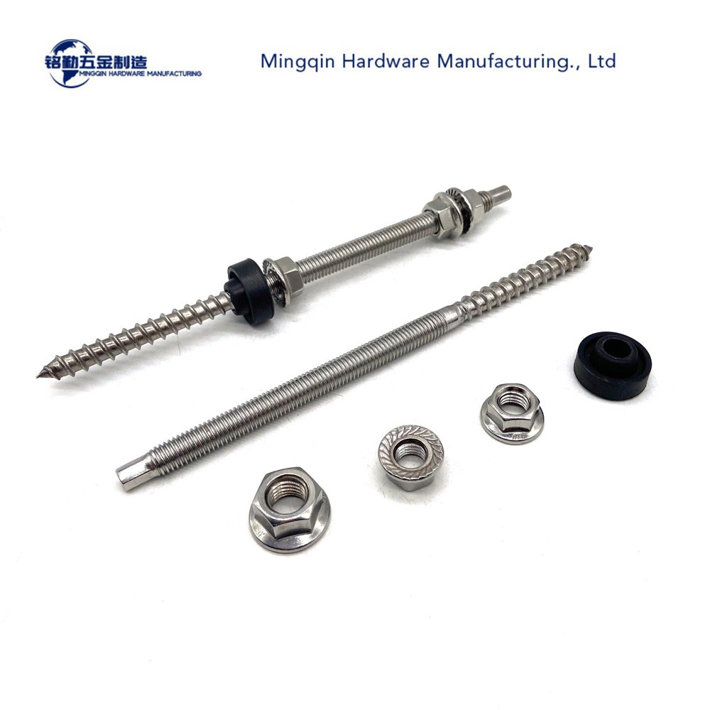 Solar Hanger Bolt Mingqin Hardware Manufacturing Ltd Solar Hanger Bolt Mingqin Hardware Manufacturing Ltd